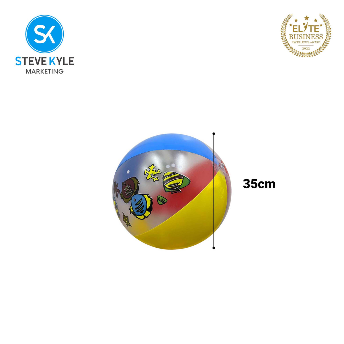 Summer Beach Ball for Adults & Kids with Different Designs/Sizes ...