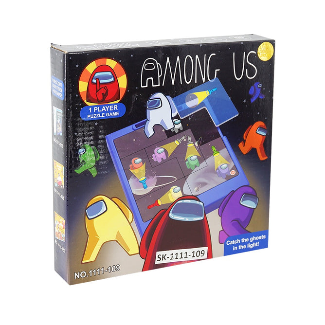 Among Us Kids Puzzle Game Board with Storage Case Toys Best gift for K ...