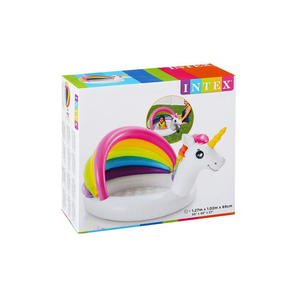 Intex 57113 50 Inch Unicorn Design Outdoor Baby Swimming Pool – Steve ...