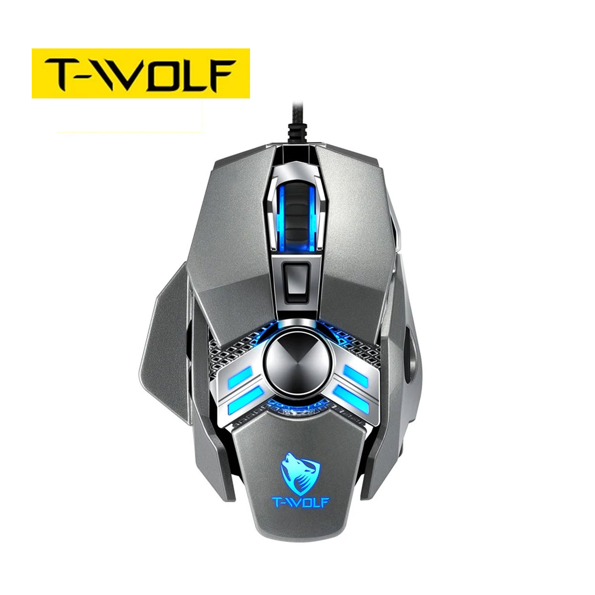 Macro Programming Mouse T-WOLF Wolf Warrior Wired Gaming Mouse V10 ...